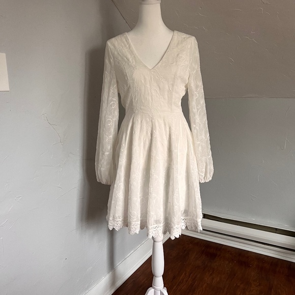Altar'd State | Dresses | Offwhite Lace Altard States Dress | Poshmark